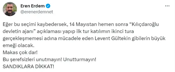 Eren Erdem'le Levent Gültekin birbirine girdi: 'Bu şerefsizleri ...